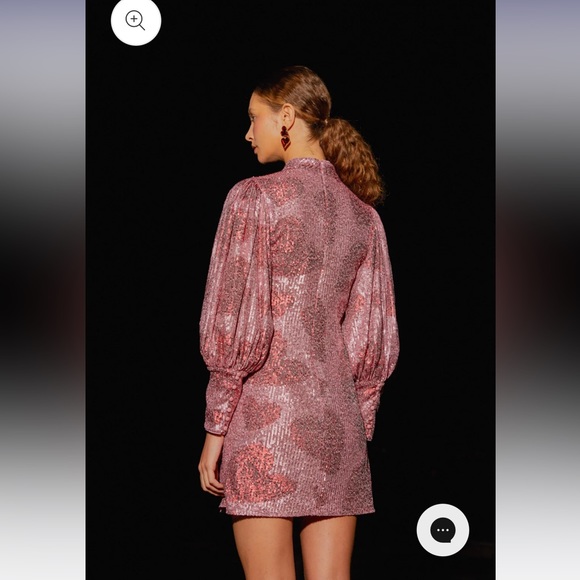 FARM Rio | Dresses | Nwt Farm Rio Hearts Sequin Mini Dress | Poshmark